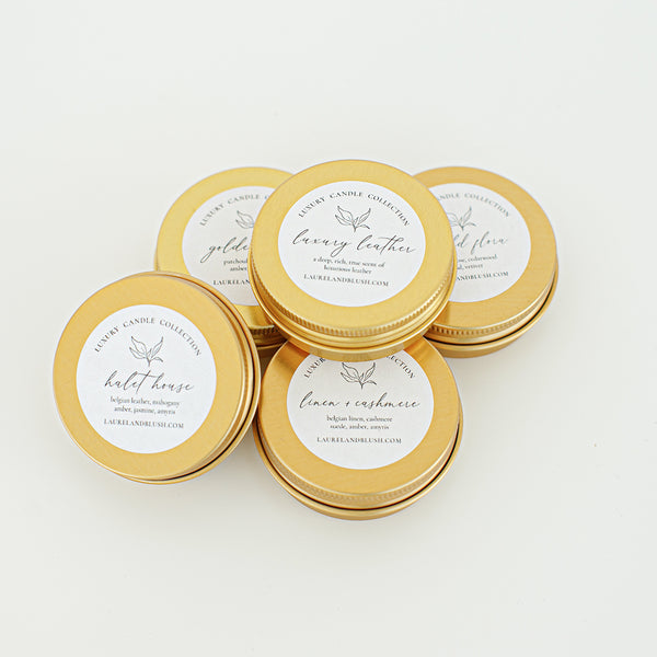 Clean, Non-Toxic, Candle Sample Kit - Laurel and Blush