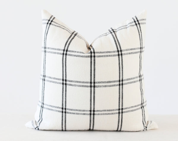 Pillow Combination Set, Plaid Pillow Cover, Designer Pillow, Modern ...